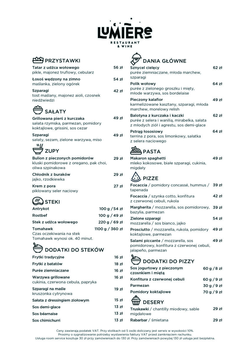 RESTAURACJA Lumière – Hotel Edison